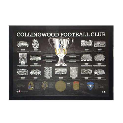 Collingwood Memorabilia | Collingwood 1990 Premiership Print Framed